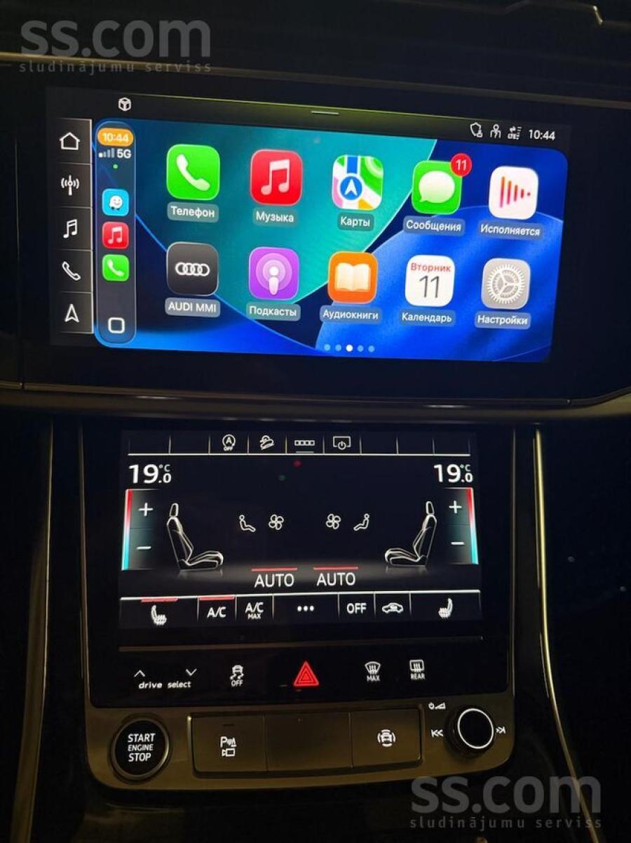 Melns Audi Q7 2020 Rīga, ar dzinēja tilpumu 3.00 L un nobraukumu 77 tūkst. km par 40900 €, foto 7 vietnē AUTOMOTO.COM.LV