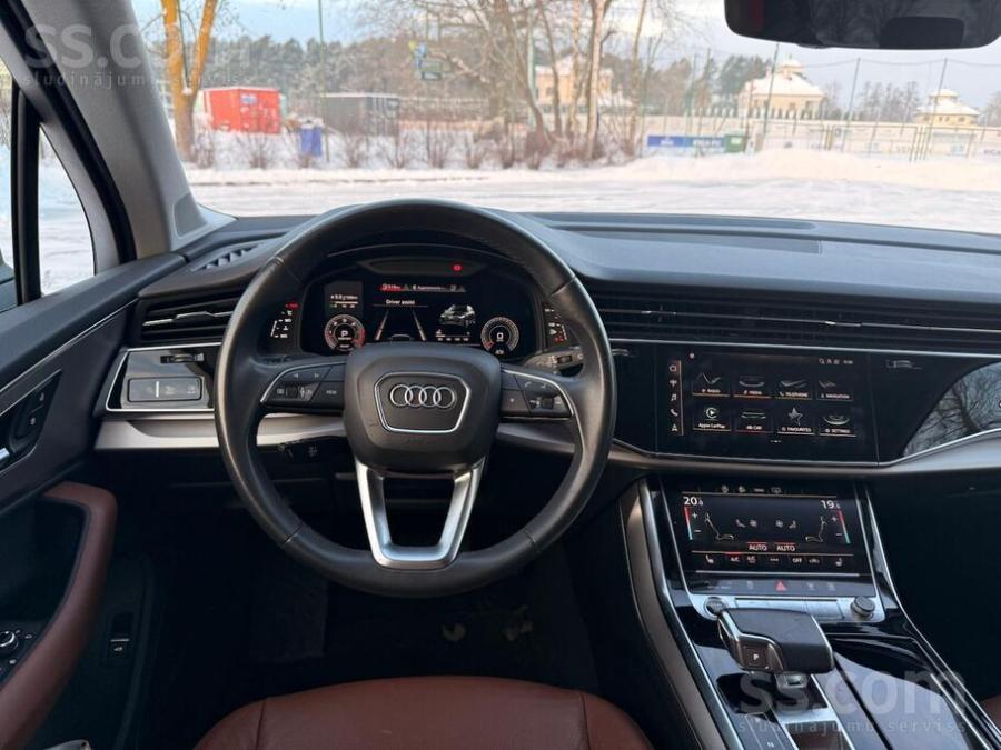 Melns Audi Q7 2020 Rīga, ar dzinēja tilpumu 3.00 L un nobraukumu 77 tūkst. km par 40900 €, foto 12 vietnē AUTOMOTO.COM.LV