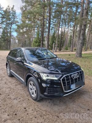 Melns Audi Q7 2020 Saldus, ar dzinēja tilpumu 3.00 L un nobraukumu 171 tūkst. km par 43000 €, foto  vietnē AUTOMOTO.COM.LV