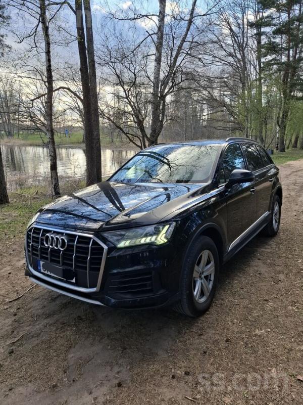 Black Audi Q7 2020 in Saldus, with an engine capacity of 3.00 L and mileage of 171 thousand km for 43000 €, photo 2 on AUTOMOTO.COM.LV