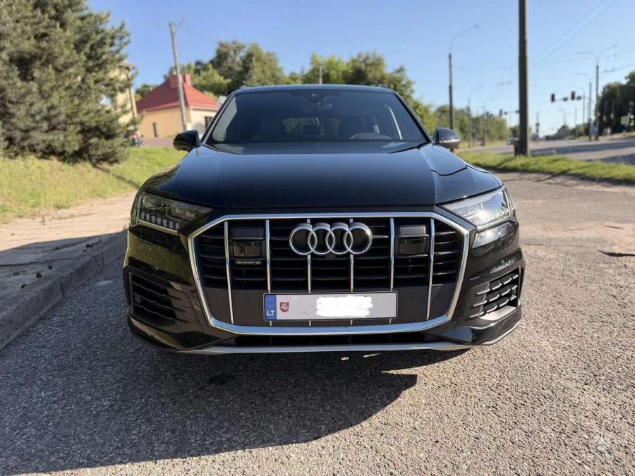 Melns Audi Q7 2020 Kauņa, ar dzinēja tilpumu 3.00 L un nobraukumu 104 tūkst. km par 45500 €, foto 4 vietnē AUTOMOTO.COM.LV