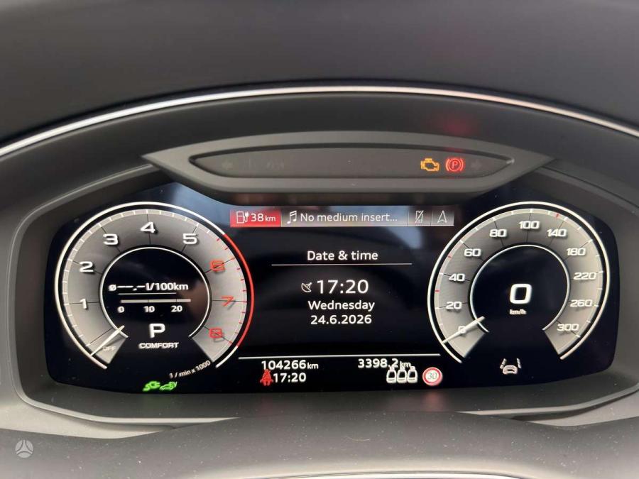 Melns Audi Q7 2020 Kauņa, ar dzinēja tilpumu 3.00 L un nobraukumu 104 tūkst. km par 45500 €, foto 29 vietnē AUTOMOTO.COM.LV