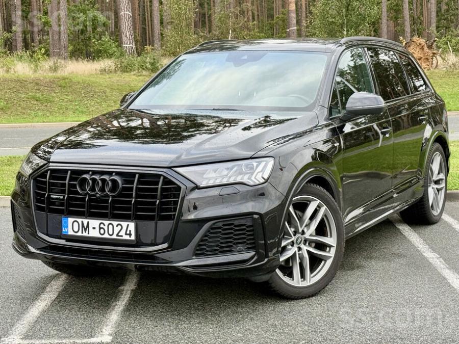Black Audi Q7 2020 in Riga, with an engine capacity of 3.00 L and mileage of 138 thousand km for 37950 €, photo 1 on AUTOMOTO.COM.LV
