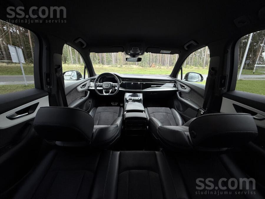 Black Audi Q7 2020 in Riga, with an engine capacity of 3.00 L and mileage of 138 thousand km for 37950 €, photo 20 on AUTOMOTO.COM.LV