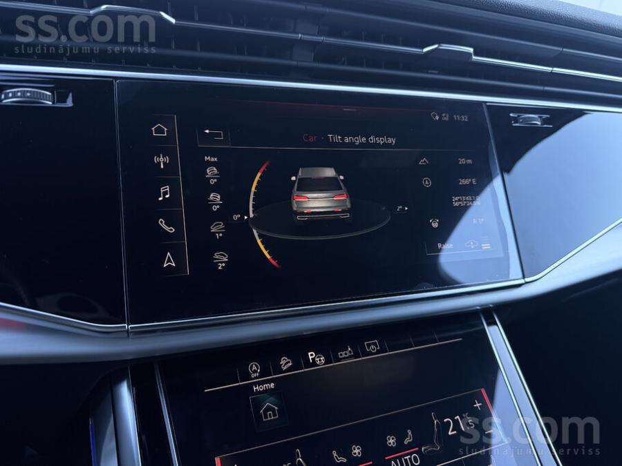 Black Audi Q7 2020 in Riga, with an engine capacity of 3.00 L and mileage of 138 thousand km for 37950 €, photo 26 on AUTOMOTO.COM.LV