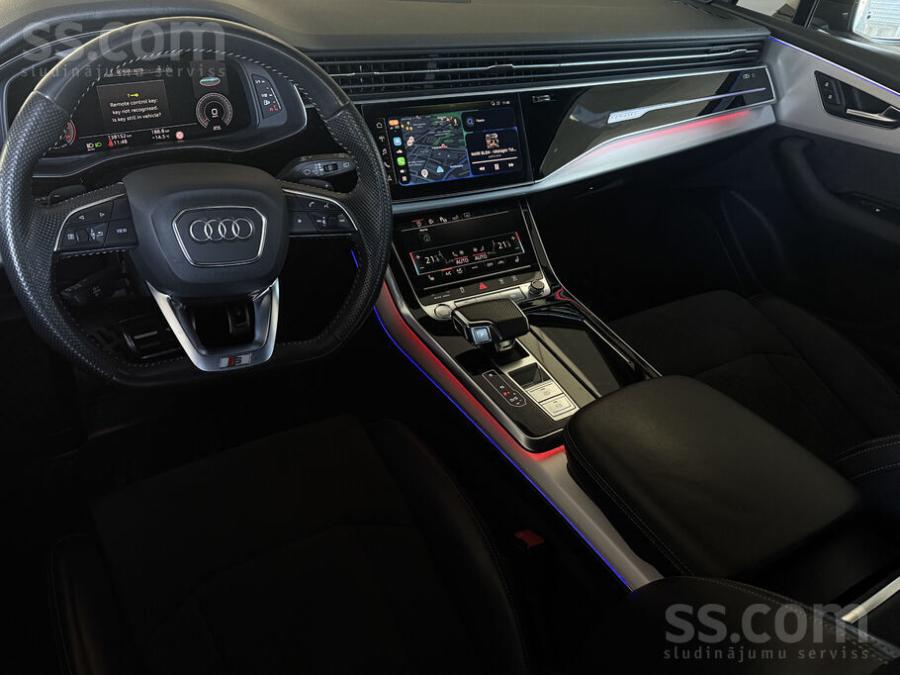 Black Audi Q7 2020 in Riga, with an engine capacity of 3.00 L and mileage of 138 thousand km for 37950 €, photo 29 on AUTOMOTO.COM.LV