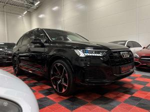 Black Audi Q7 2021 in Vilnius, with an engine capacity of 3.00 L and mileage of 168 thousand km for 45990 €, photo 3 on AUTOMOTO.COM.LV