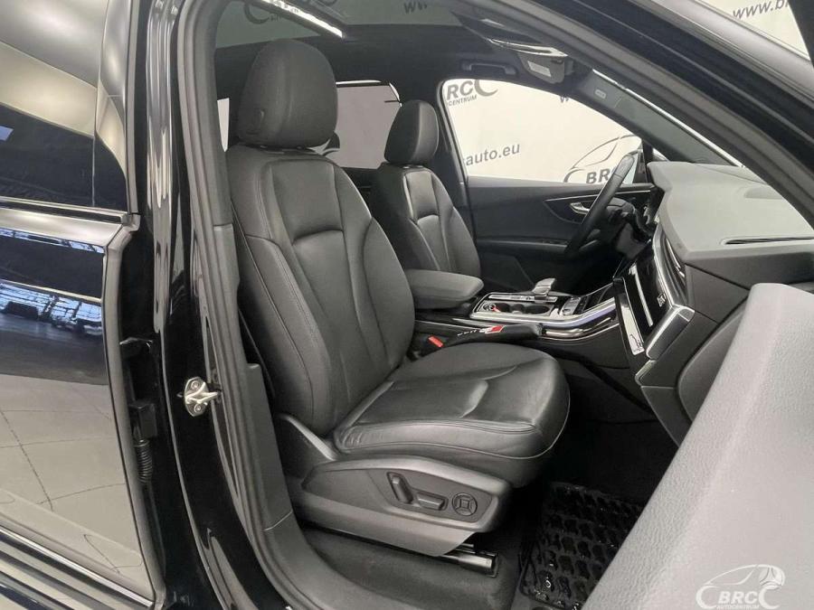 Melns Audi Q7 2021 Viļņa, ar dzinēja tilpumu 3.00 L un nobraukumu 86 tūkst. km par 42900 €, foto 8 vietnē AUTOMOTO.COM.LV