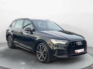 Black Audi Q7 2021 in Vilnius, with an engine capacity of 3.00 L and mileage of 86 thousand km for 48990 €, photo  on AUTOMOTO.COM.LV