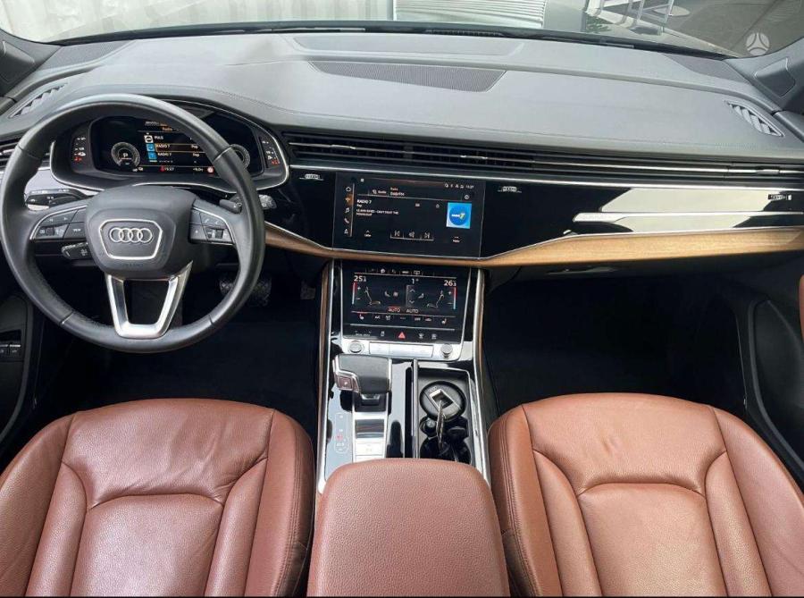 Melns Audi Q7 2021 Viļņa, ar dzinēja tilpumu 3.00 L un nobraukumu 86 tūkst. km par 48990 €, foto 6 vietnē AUTOMOTO.COM.LV