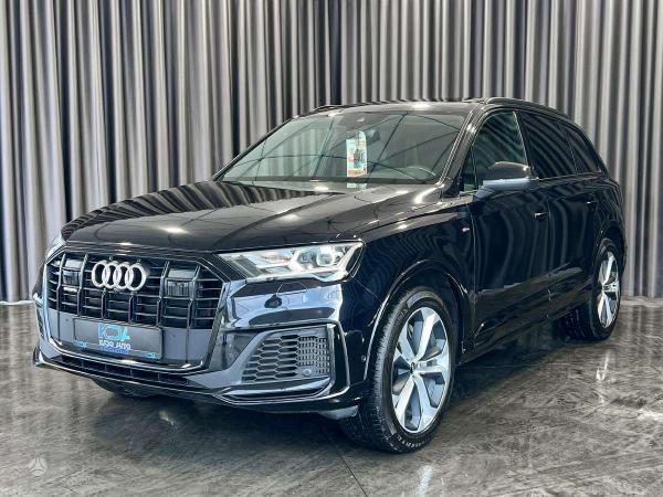 Melns Audi Q7 2021 Marijampole, ar dzinēja tilpumu 3.00 L un nobraukumu 97 tūkst. km par 42250 €, foto 4 vietnē AUTOMOTO.COM.LV