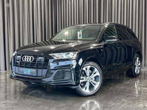 Melns Audi Q7 2021 Marijampole, ar dzinēja tilpumu 3.00 L un nobraukumu 97 tūkst. km par 42250 €, foto 5 vietnē AUTOMOTO.COM.LV