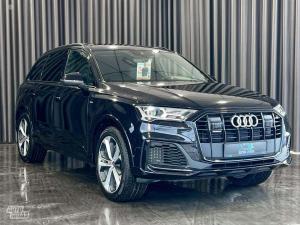 Black Audi Q7 2021 in Marijampole, with an engine capacity of 3.00 L and mileage of 97 thousand km for 42250 €, photo 2 on AUTOMOTO.COM.LV