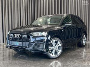 Black Audi Q7 2021 in Marijampole, with an engine capacity of 3.00 L and mileage of 97 thousand km for 42250 €, photo 5 on AUTOMOTO.COM.LV