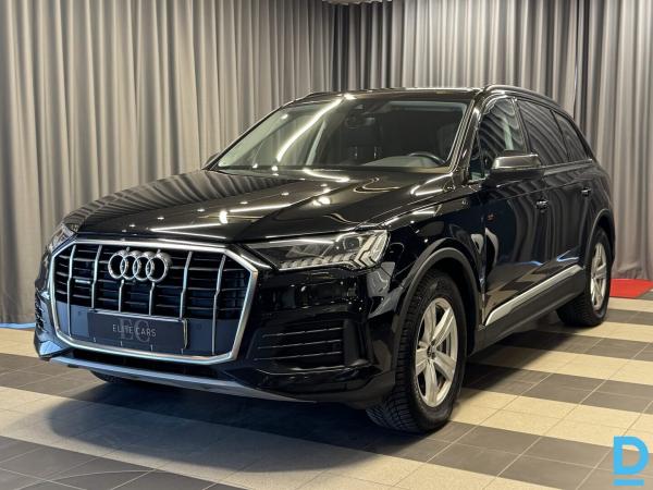 Black Audi Q7 2021 in Marupe, with an engine capacity of 3.00 L and mileage of 135 thousand km for 38990 €, photo 1 on AUTOMOTO.COM.LV