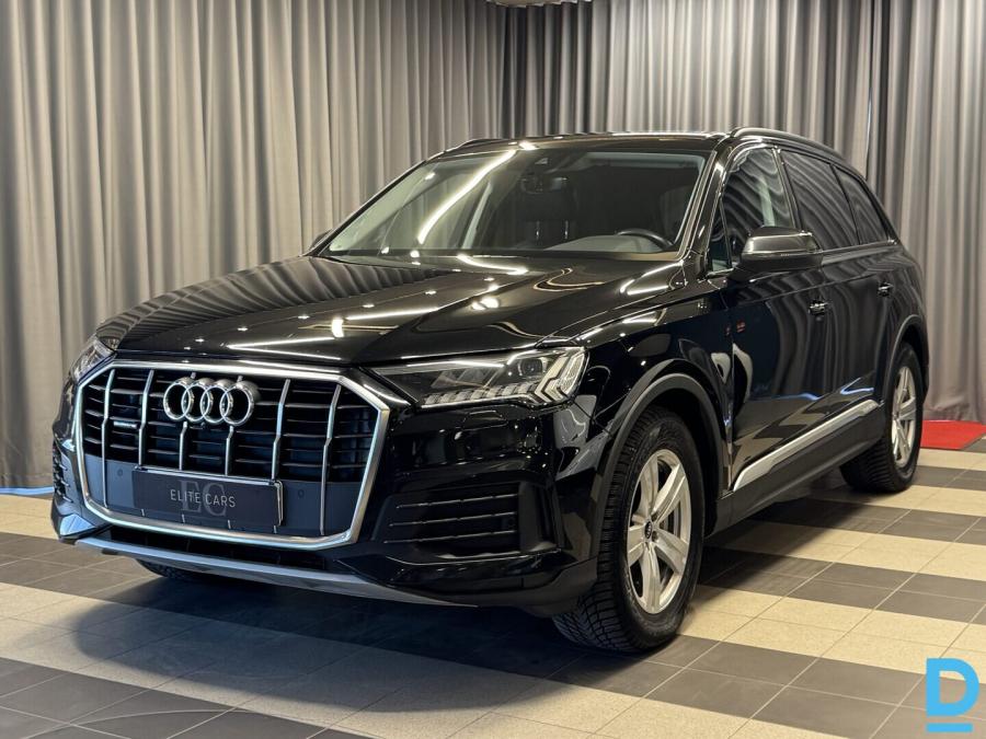 Melns Audi Q7 2021 Mārupe, ar dzinēja tilpumu 3.00 L un nobraukumu 135 tūkst. km par 38990 €, foto 1 vietnē AUTOMOTO.COM.LV