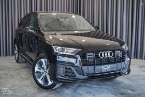 Black Audi Q7 2021 in Marijampole, with an engine capacity of 3.00 L and mileage of 98 thousand km for 41850 €, photo 3 on AUTOMOTO.COM.LV
