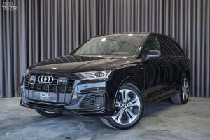 Black Audi Q7 2021 in Marijampole, with an engine capacity of 3.00 L and mileage of 98 thousand km for 41850 €, photo 6 on AUTOMOTO.COM.LV