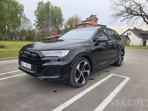 Черный Ауди Ку 7 2021 в Рига, объемом двигателя 3.00 л и пробегом 98 тыс. км за 52000 €, фото  на AUTOMOTO.COM.LV