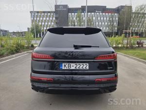 Black Audi Q7 2021 in Riga, with an engine capacity of 3.00 L and mileage of 98 thousand km for 52000 €, photo 8 on AUTOMOTO.COM.LV