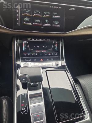 Black Audi Q7 2021 in Riga, with an engine capacity of 3.00 L and mileage of 98 thousand km for 52000 €, photo 10 on AUTOMOTO.COM.LV