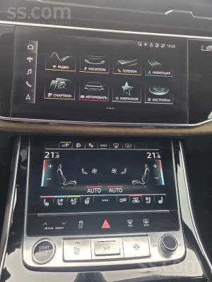 Black Audi Q7 2021 in Riga, with an engine capacity of 3.00 L and mileage of 98 thousand km for 52000 €, photo 11 on AUTOMOTO.COM.LV
