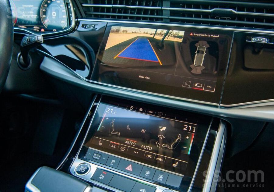 Черный Ауди Ку 7 2021 в Цесис, объемом двигателя 3.00 л и пробегом 126 тыс. км за 36250 €, фото 27 на AUTOMOTO.COM.LV
