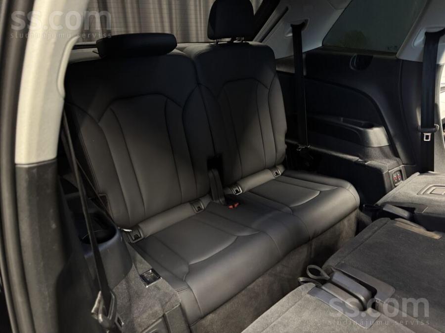 Черный Ауди Ку 7 2021 в Рига, объемом двигателя 3.00 л и пробегом 135 тыс. км за 37990 €, фото 15 на AUTOMOTO.COM.LV