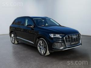 Black Audi Q7 2021 in Riga, with an engine capacity of 3.00 L and mileage of 92 thousand km for 39950 €, photo 8 on AUTOMOTO.COM.LV