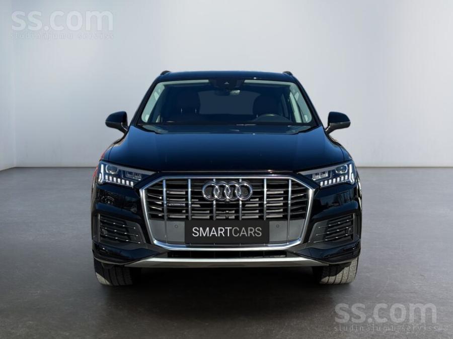 Black Audi Q7 2021 in Riga, with an engine capacity of 3.00 L and mileage of 92 thousand km for 39950 €, photo 9 on AUTOMOTO.COM.LV