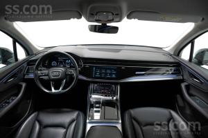 Black Audi Q7 2021 in Riga, with an engine capacity of 3.00 L and mileage of 77 thousand km for 42500 €, photo 5 on AUTOMOTO.COM.LV