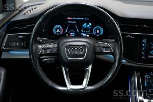 Black Audi Q7 2021 in Riga, with an engine capacity of 3.00 L and mileage of 77 thousand km for 42500 €, photo 12 on AUTOMOTO.COM.LV