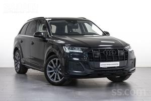 Black Audi Q7 2021 in Riga, with an engine capacity of 3.00 L and mileage of 77 thousand km for 42500 €, photo 15 on AUTOMOTO.COM.LV