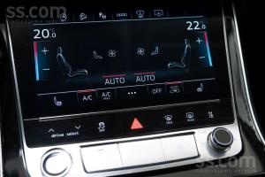 Black Audi Q7 2021 in Riga, with an engine capacity of 3.00 L and mileage of 77 thousand km for 42500 €, photo 20 on AUTOMOTO.COM.LV