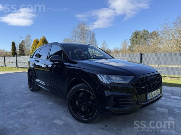 Melns Audi Q7 2021 Rīga, ar dzinēja tilpumu 3.00 L un nobraukumu 99 tūkst. km par 40700 €, foto 2 vietnē AUTOMOTO.COM.LV