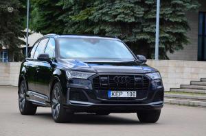 Черный Ауди Ку 7 2021 в Вильнюс, объемом двигателя 3.00 л и пробегом 122 тыс. км за 47900 €, фото 4 на AUTOMOTO.COM.LV