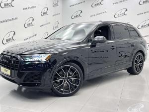 Melns Audi Q7 2021 Viļņa, ar dzinēja tilpumu 3.00 L un nobraukumu 86 tūkst. km par 37900 €, foto  vietnē AUTOMOTO.COM.LV