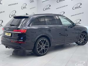 Black Audi Q7 2021 in Vilnius, with an engine capacity of 3.00 L and mileage of 86 thousand km for 37900 €, photo 4 on AUTOMOTO.COM.LV