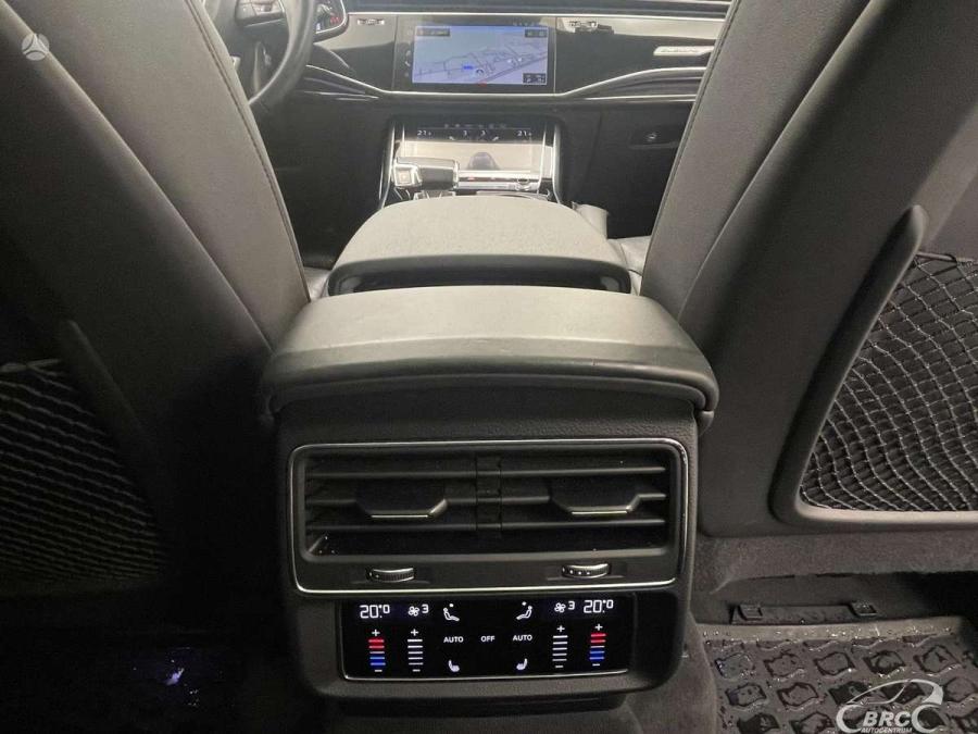 Black Audi Q7 2021 in Vilnius, with an engine capacity of 3.00 L and mileage of 86 thousand km for 37900 €, photo 18 on AUTOMOTO.COM.LV