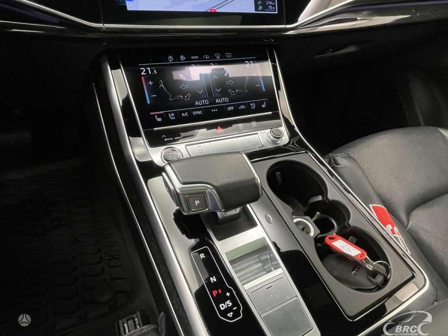 Black Audi Q7 2021 in Vilnius, with an engine capacity of 3.00 L and mileage of 86 thousand km for 37900 €, photo 32 on AUTOMOTO.COM.LV