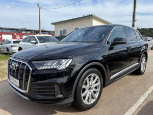 Black Audi Q7 2021 in Vilnius, with an engine capacity of 3.00 L and mileage of 113 thousand km for 42900 €, photo  on AUTOMOTO.COM.LV