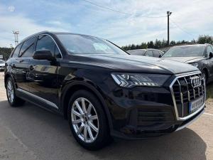 Black Audi Q7 2021 in Vilnius, with an engine capacity of 3.00 L and mileage of 113 thousand km for 42900 €, photo 3 on AUTOMOTO.COM.LV