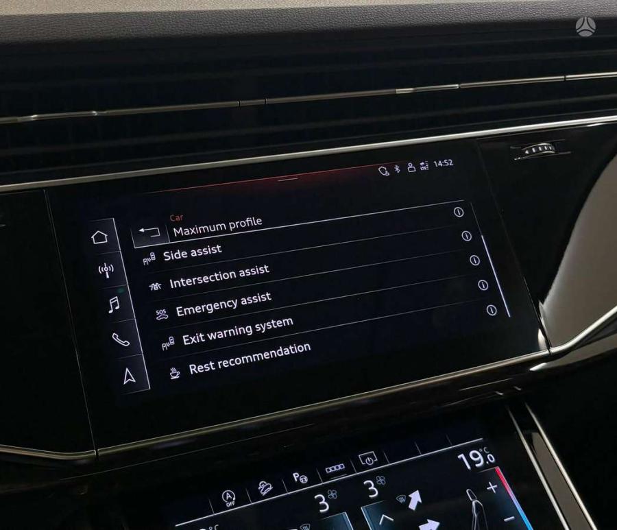 Melns Audi Q7 2021 Marijampole, ar dzinēja tilpumu 2.97 L un nobraukumu 151 tūkst. km par 42750 €, foto 4 vietnē AUTOMOTO.COM.LV