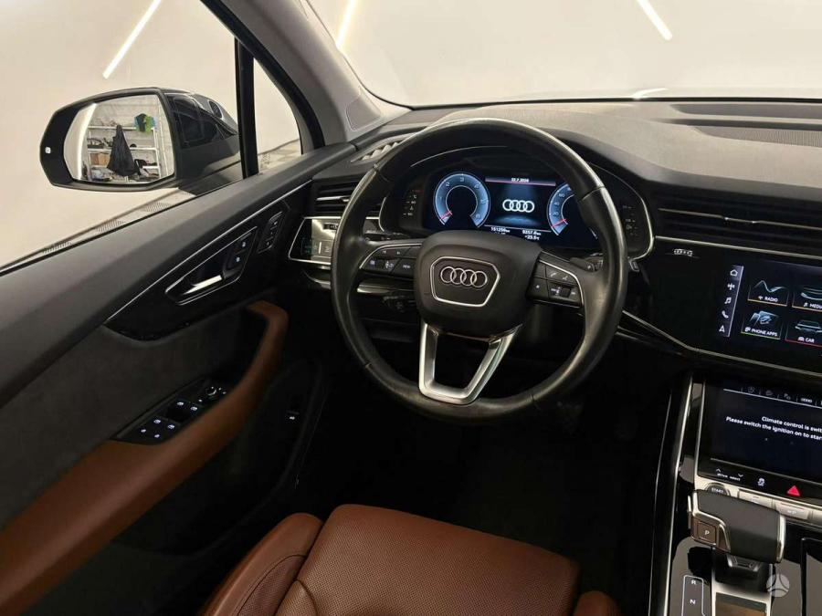 Melns Audi Q7 2021 Marijampole, ar dzinēja tilpumu 2.97 L un nobraukumu 151 tūkst. km par 42750 €, foto 14 vietnē AUTOMOTO.COM.LV