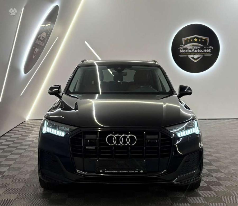 Melns Audi Q7 2021 Marijampole, ar dzinēja tilpumu 2.97 L un nobraukumu 151 tūkst. km par 42750 €, foto 31 vietnē AUTOMOTO.COM.LV