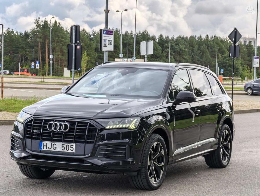 Черный Ауди Ку 7 2021 в Вильнюс, объемом двигателя 2.97 л и пробегом 107 тыс. км за 39900 €, фото 5 на AUTOMOTO.COM.LV
