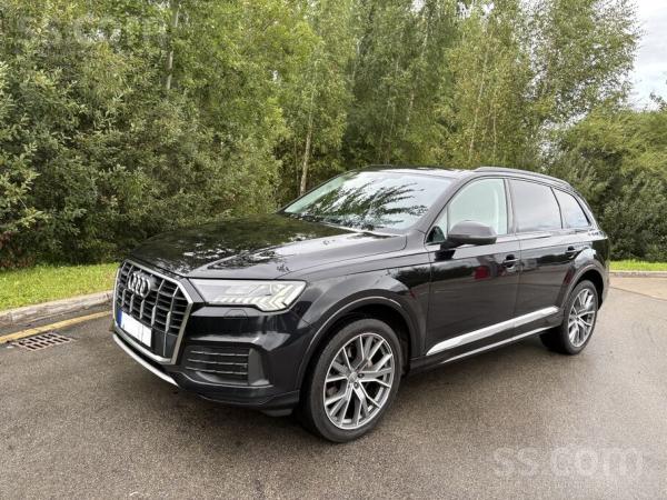 Melns Audi Q7 2021 Rīga, ar dzinēja tilpumu 3.00 L un nobraukumu 0 tūkst. km par 41000 €, foto 1 vietnē AUTOMOTO.COM.LV