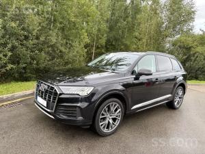 Черный Ауди Ку 7 2021 в Рига, объемом двигателя 3.00 л и пробегом 0 тыс. км за 41000 €, фото  на AUTOMOTO.COM.LV