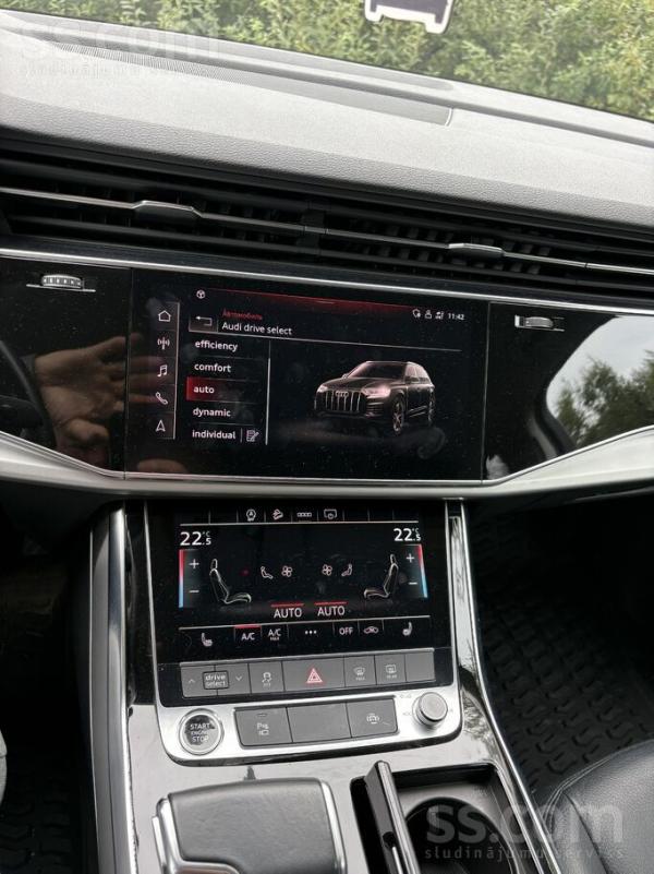 Melns Audi Q7 2021 Rīga, ar dzinēja tilpumu 3.00 L un nobraukumu 0 tūkst. km par 41000 €, foto 9 vietnē AUTOMOTO.COM.LV