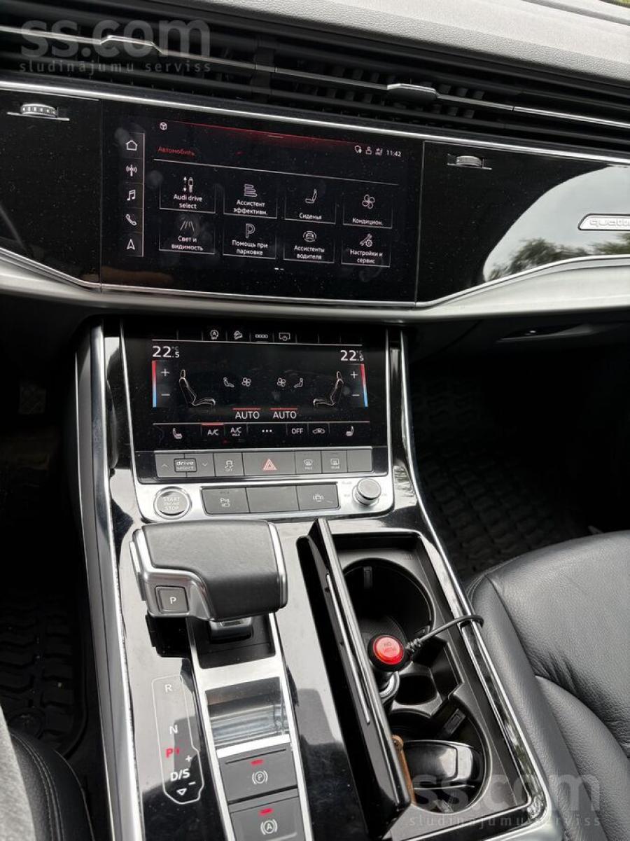 Melns Audi Q7 2021 Rīga, ar dzinēja tilpumu 3.00 L un nobraukumu 0 tūkst. km par 41000 €, foto 13 vietnē AUTOMOTO.COM.LV